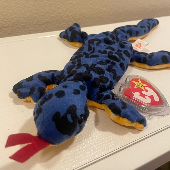 Ty | Toys | Ty Beanie Babies Lizzy The Lizard | Poshmark